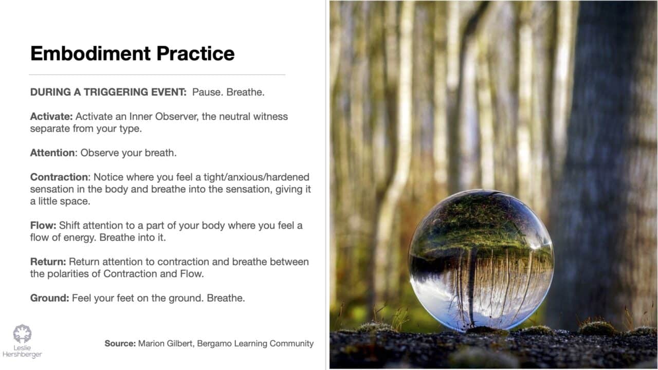 Contemplative Pause Practices - Leslie Hershberger